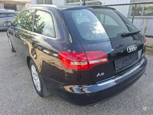 Black Audi A6 2010 in Utena, with an engine capacity of 2.70 L and mileage of 326 thousand km for 3850 €, photo 8 on AUTOMOTO.COM.LV