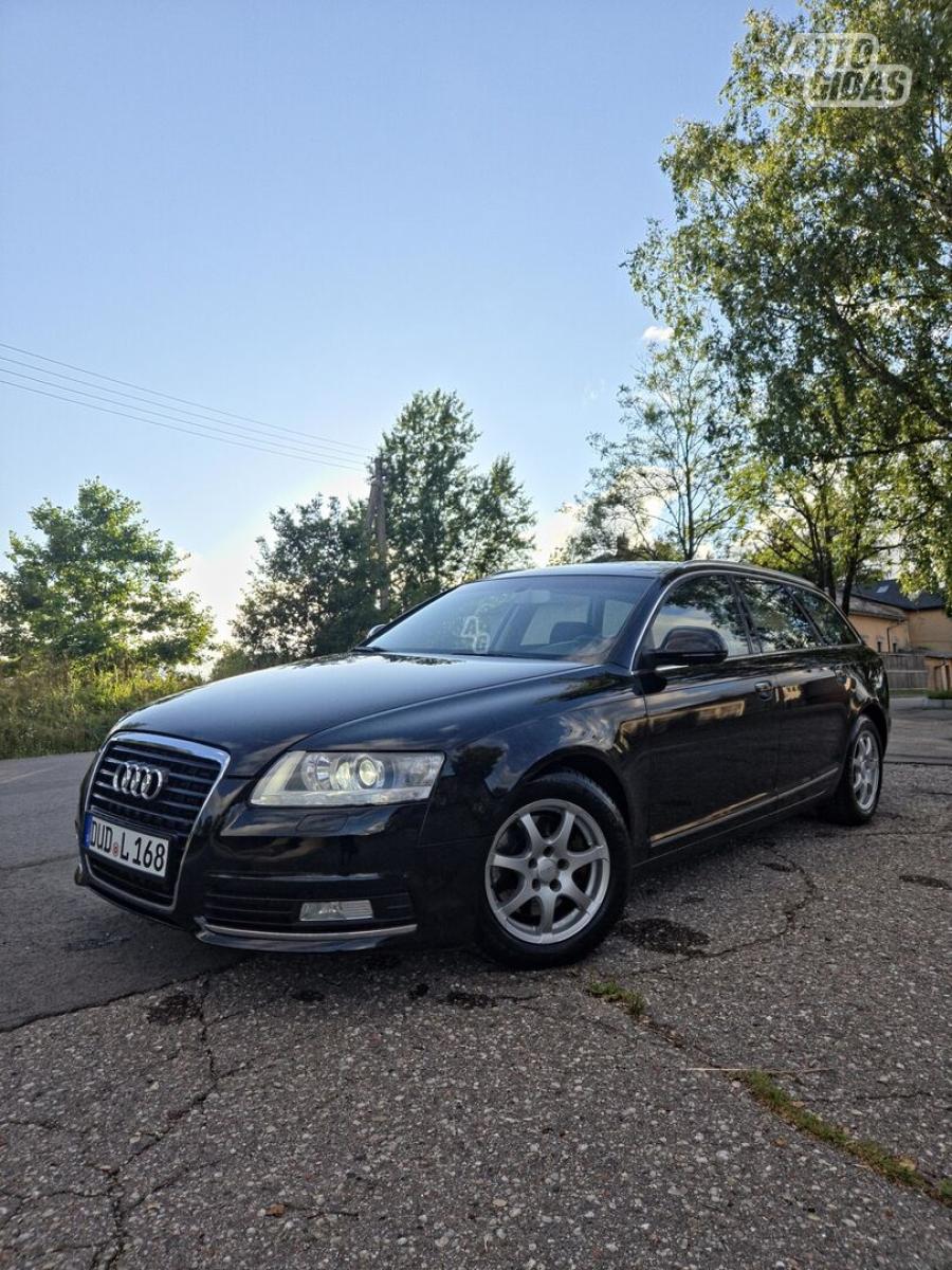 Black Audi A6 2010 in Plunge, with an engine capacity of 2.00 L and mileage of 287 thousand km for 5300 €, photo 1 on AUTOMOTO.COM.LV