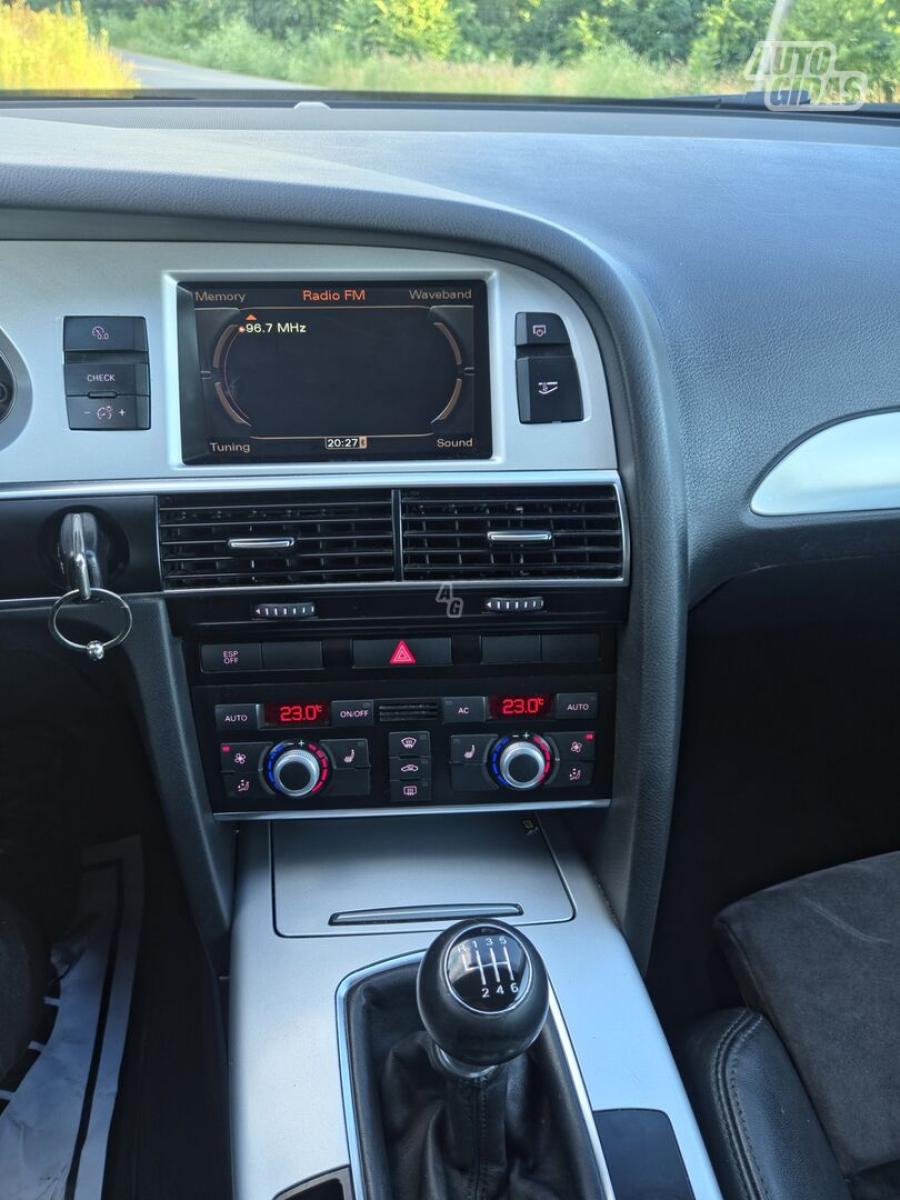 Black Audi A6 2010 in Plunge, with an engine capacity of 2.00 L and mileage of 287 thousand km for 5300 €, photo 22 on AUTOMOTO.COM.LV