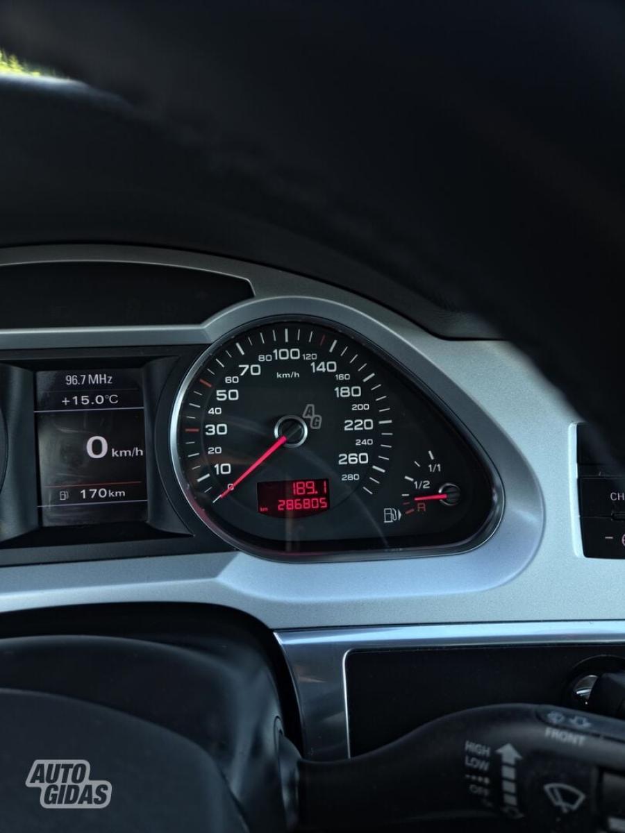 Black Audi A6 2010 in Plunge, with an engine capacity of 2.00 L and mileage of 287 thousand km for 5300 €, photo 23 on AUTOMOTO.COM.LV