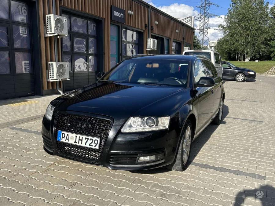 Black Audi A6 2010 in Vilnius, with an engine capacity of 2.97 L and mileage of 303 thousand km for 4950 €, photo 3 on AUTOMOTO.COM.LV