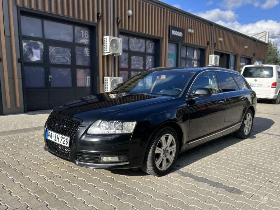 Black Audi A6 2010 in Vilnius, with an engine capacity of 2.97 L and mileage of 303 thousand km for 4950 €, photo 4 on AUTOMOTO.COM.LV