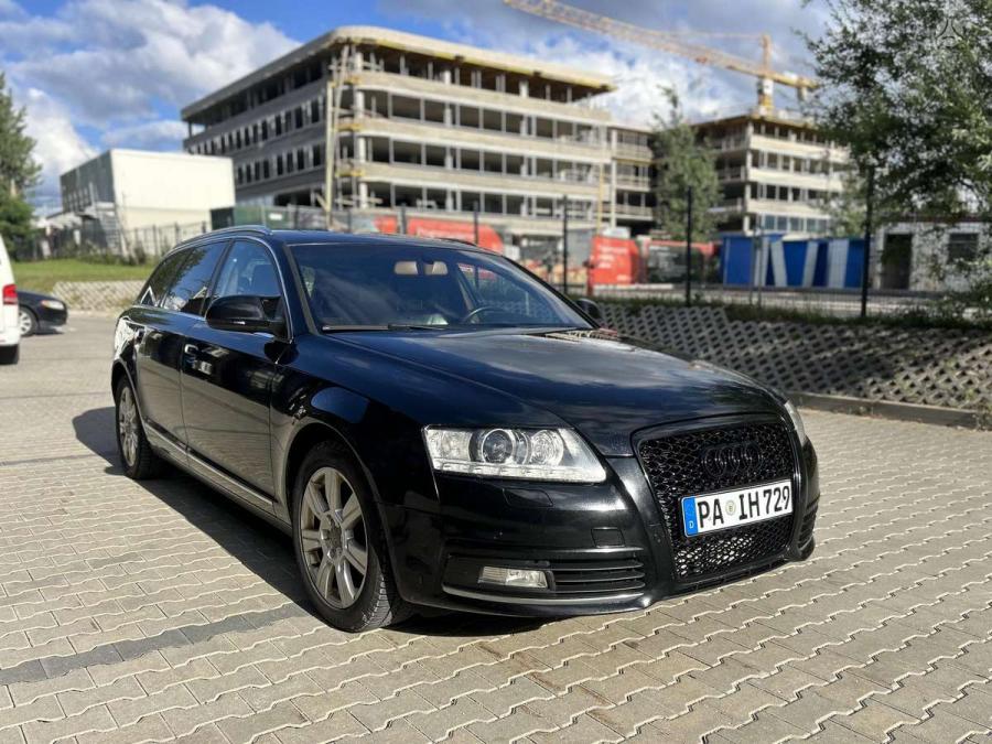 Black Audi A6 2010 in Vilnius, with an engine capacity of 2.97 L and mileage of 303 thousand km for 4950 €, photo 8 on AUTOMOTO.COM.LV