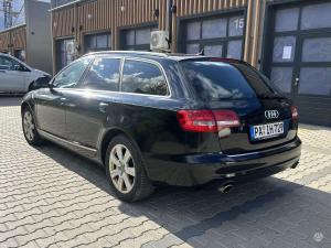 Black Audi A6 2010 in Vilnius, with an engine capacity of 2.97 L and mileage of 303 thousand km for 4950 €, photo 9 on AUTOMOTO.COM.LV