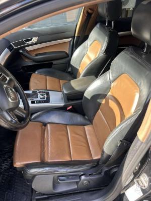 Black Audi A6 2010 in Vilnius, with an engine capacity of 2.97 L and mileage of 303 thousand km for 4950 €, photo 12 on AUTOMOTO.COM.LV