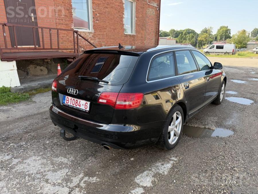 Black Audi A6 2010 in Rezekne, with an engine capacity of 3.00 L and mileage of 0 thousand km for 4650 €, photo 6 on AUTOMOTO.COM.LV