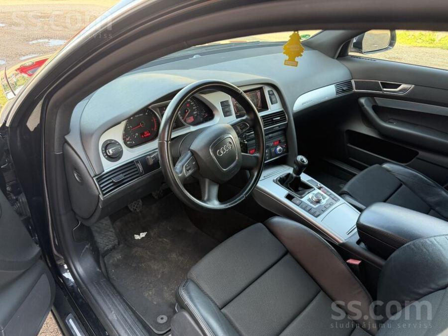 Black Audi A6 2010 in Rezekne, with an engine capacity of 3.00 L and mileage of 0 thousand km for 4650 €, photo 10 on AUTOMOTO.COM.LV