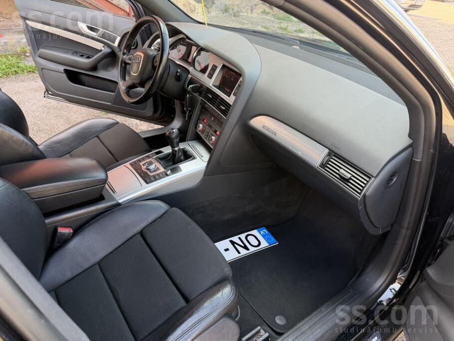 Black Audi A6 2010 in Rezekne, with an engine capacity of 3.00 L and mileage of 0 thousand km for 4650 €, photo 14 on AUTOMOTO.COM.LV
