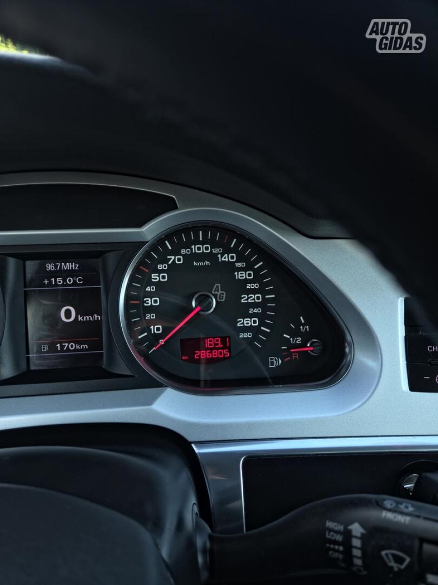 Melns Audi A6 2010 Plungė, ar dzinēja tilpumu 2.00 L un nobraukumu 287 tūkst. km par 5300 €, foto 23 vietnē AUTOMOTO.COM.LV