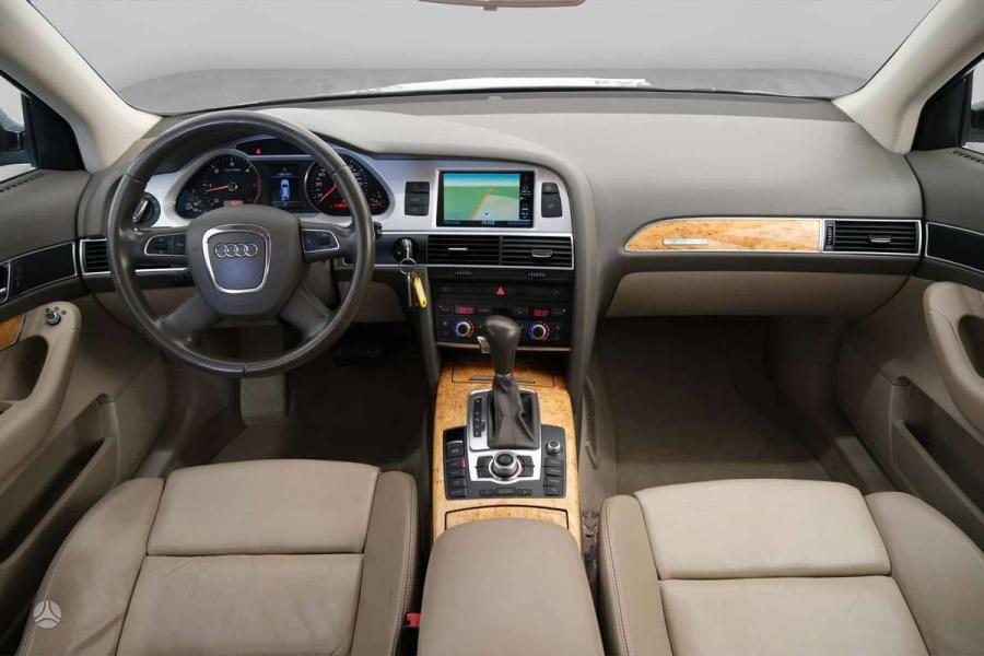 Melns Audi A6 2010 Kauņa, ar dzinēja tilpumu 2.70 L un nobraukumu 278 tūkst. km par 6990 €, foto 8 vietnē AUTOMOTO.COM.LV