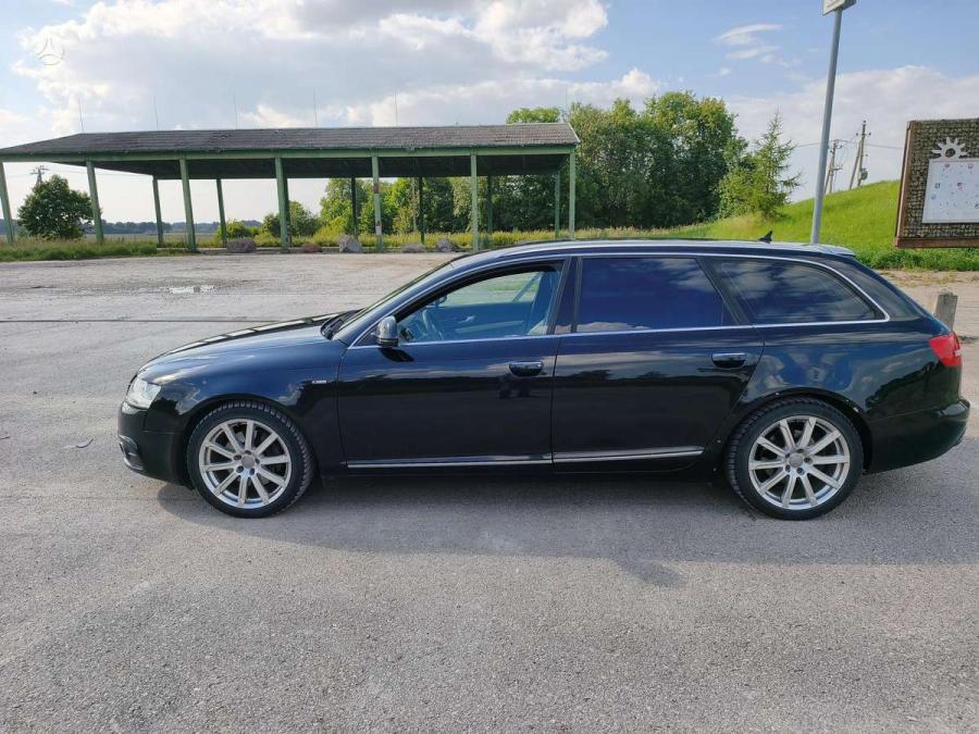Black Audi A6 2010 in Siauliai, with an engine capacity of 1.98 L and mileage of 292 thousand km for 3000 €, photo 4 on AUTOMOTO.COM.LV