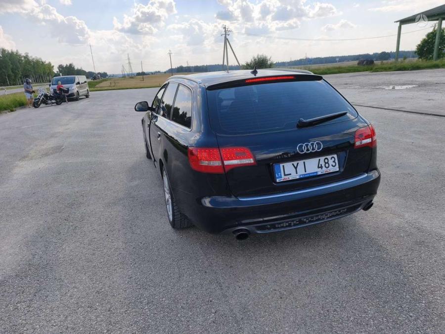 Black Audi A6 2010 in Siauliai, with an engine capacity of 1.98 L and mileage of 292 thousand km for 3000 €, photo 5 on AUTOMOTO.COM.LV