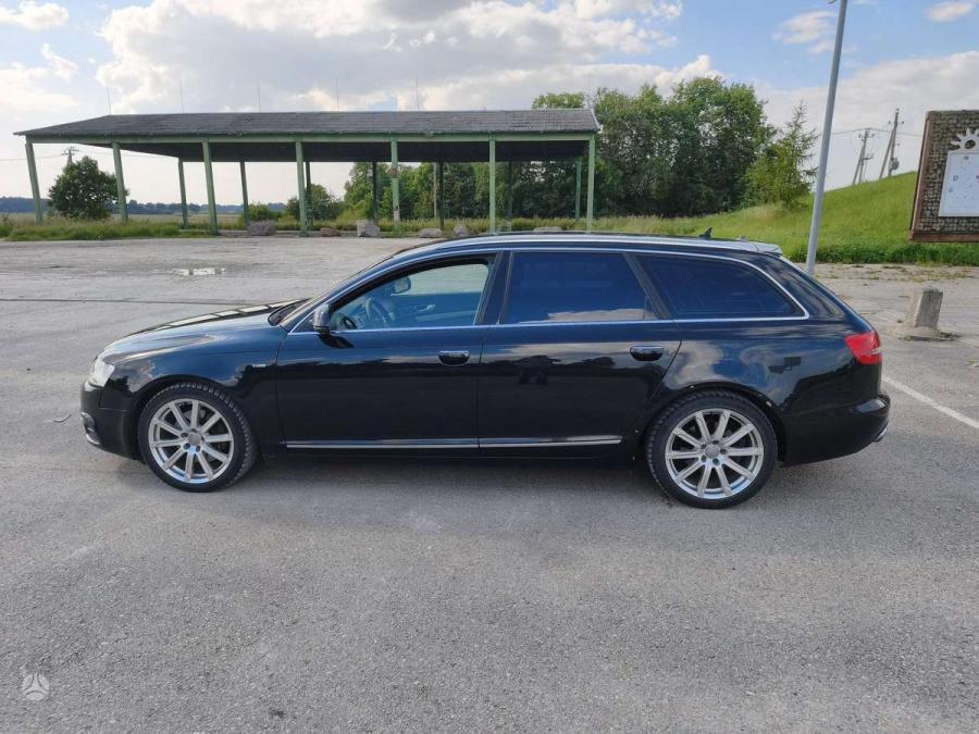 Black Audi A6 2010 in Siauliai, with an engine capacity of 1.98 L and mileage of 292 thousand km for 3000 €, photo 6 on AUTOMOTO.COM.LV