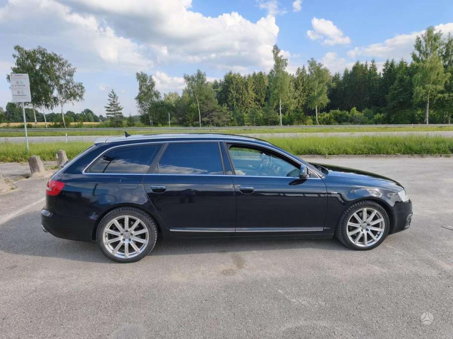 Black Audi A6 2010 in Siauliai, with an engine capacity of 1.98 L and mileage of 292 thousand km for 3000 €, photo 7 on AUTOMOTO.COM.LV
