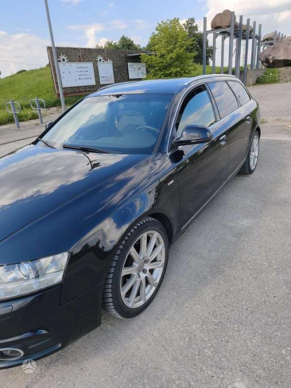 Black Audi A6 2010 in Siauliai, with an engine capacity of 1.98 L and mileage of 292 thousand km for 3000 €, photo 7 on AUTOMOTO.COM.LV