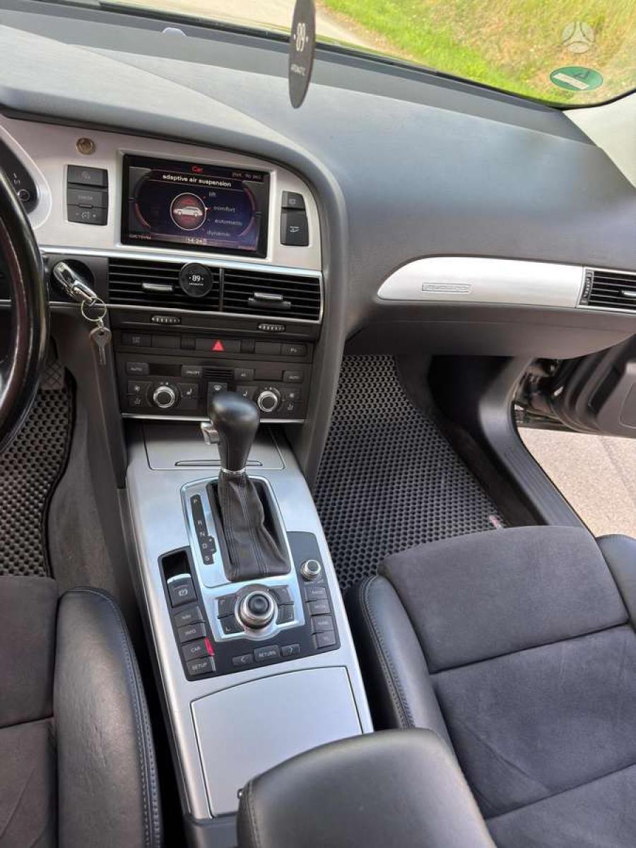 Black Audi A6 2010 in Siauliai, with an engine capacity of 3.00 L and mileage of 295 thousand km for 6650 €, photo 21 on AUTOMOTO.COM.LV