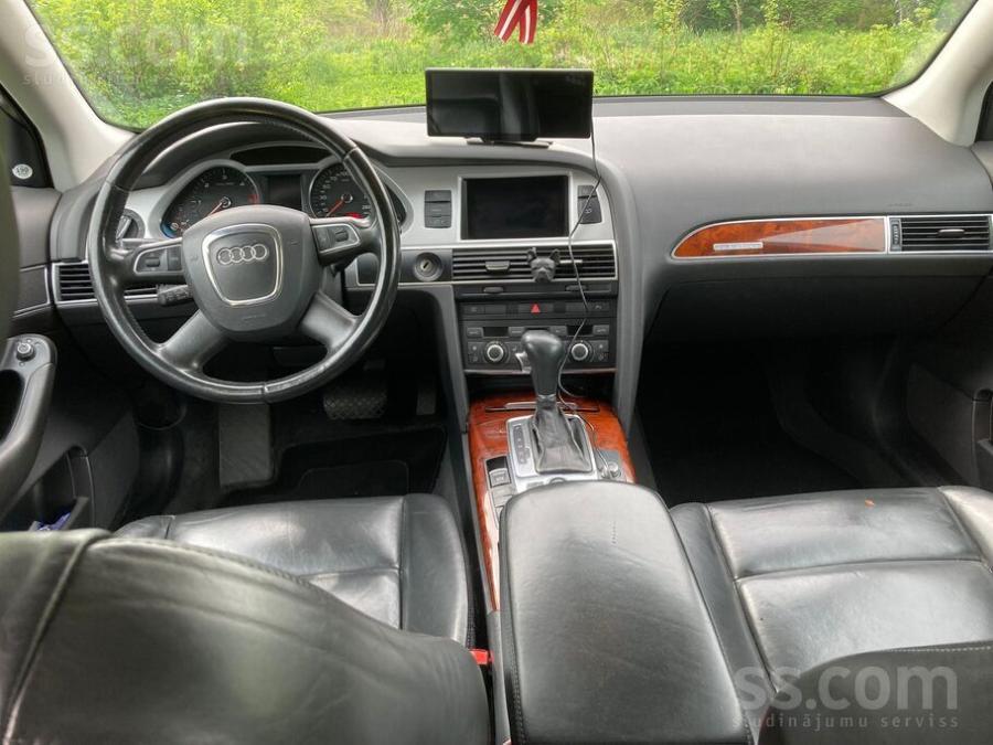 Melns Audi A6 2010 Jelgava, ar dzinēja tilpumu 2.70 L un nobraukumu 430 tūkst. km par 4200 €, foto 4 vietnē AUTOMOTO.COM.LV