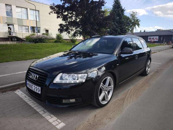 Melns Audi A6 2010 Šauļi, ar dzinēja tilpumu 1.97 L un nobraukumu 322 tūkst. km par 5999 €, foto 1 vietnē AUTOMOTO.COM.LV