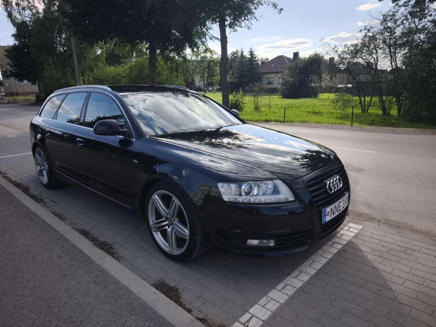 Black Audi A6 2010 in Siauliai, with an engine capacity of 1.97 L and mileage of 322 thousand km for 5999 €, photo 3 on AUTOMOTO.COM.LV