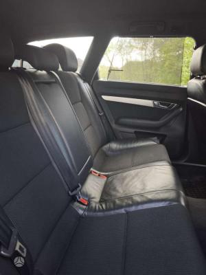 Black Audi A6 2010 in Siauliai, with an engine capacity of 1.97 L and mileage of 322 thousand km for 5999 €, photo 11 on AUTOMOTO.COM.LV