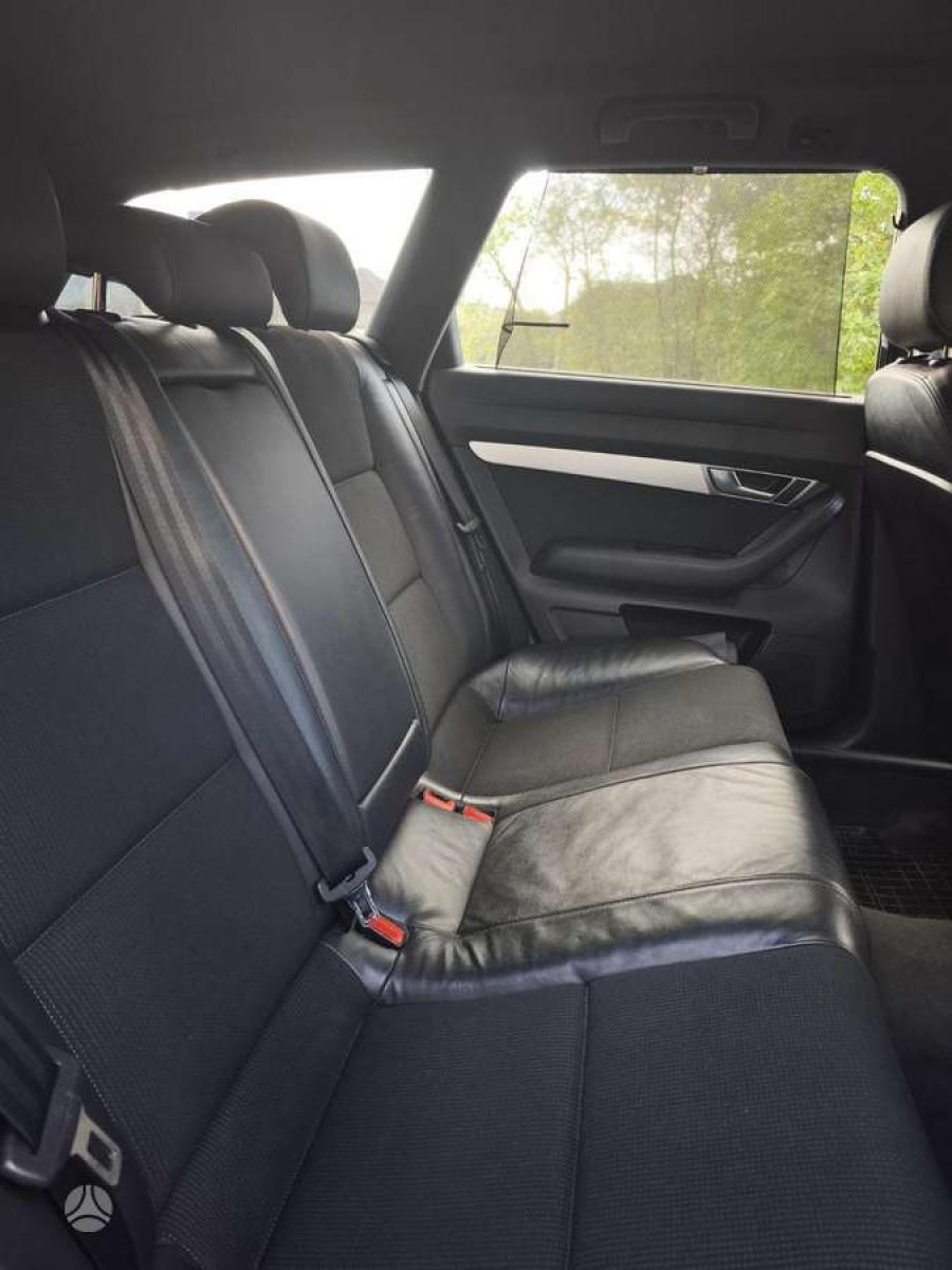 Black Audi A6 2010 in Siauliai, with an engine capacity of 1.97 L and mileage of 322 thousand km for 5999 €, photo 11 on AUTOMOTO.COM.LV