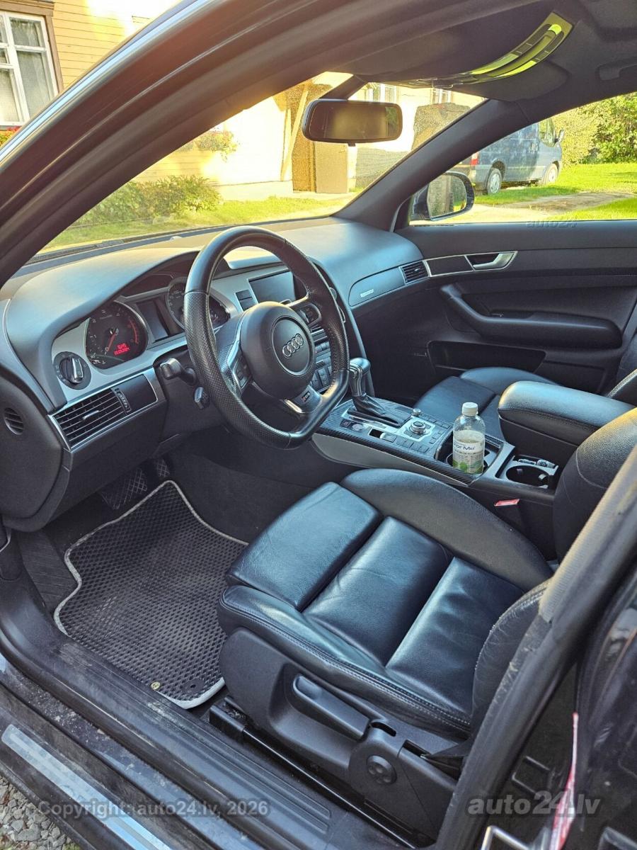 Melns Audi A6 2010 Pērnava, ar dzinēja tilpumu 3.00 L un nobraukumu 327 tūkst. km par 7000 €, foto 6 vietnē AUTOMOTO.COM.LV