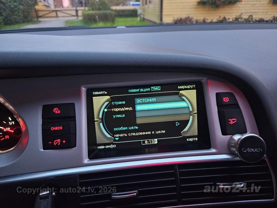 Melns Audi A6 2010 Pērnava, ar dzinēja tilpumu 3.00 L un nobraukumu 327 tūkst. km par 7000 €, foto 11 vietnē AUTOMOTO.COM.LV