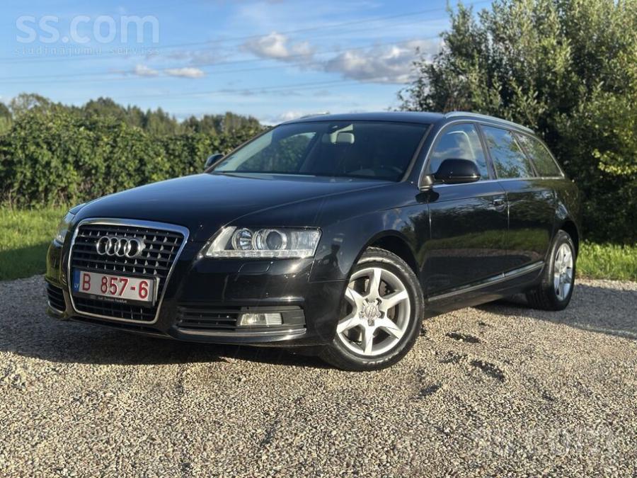 Black Audi A6 2010 in Tukums, with an engine capacity of 2.00 L and mileage of 225 thousand km for 5990 €, photo 6 on AUTOMOTO.COM.LV