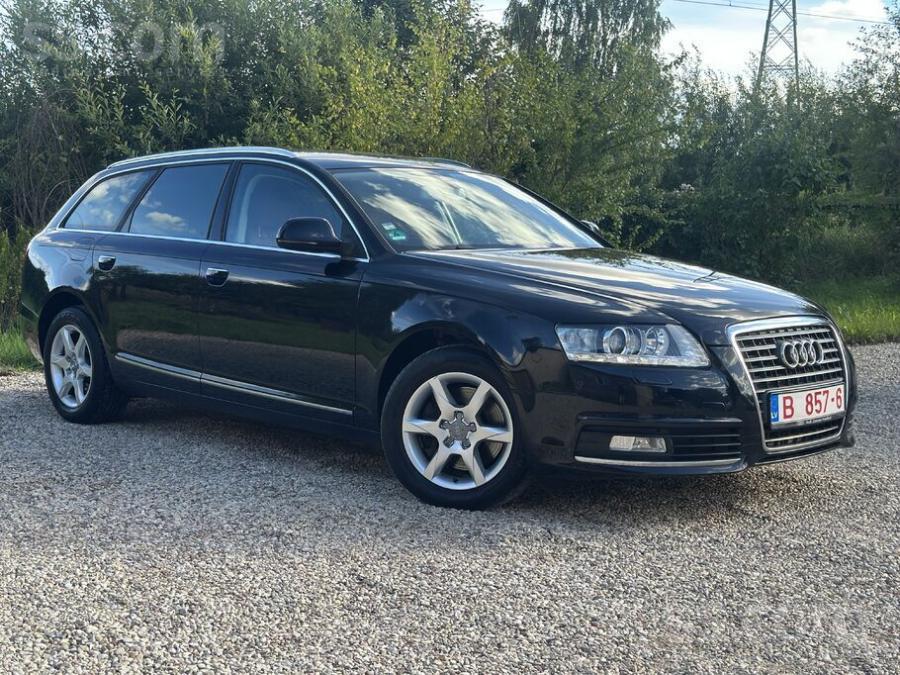Black Audi A6 2010 in Tukums, with an engine capacity of 2.00 L and mileage of 225 thousand km for 5990 €, photo 7 on AUTOMOTO.COM.LV