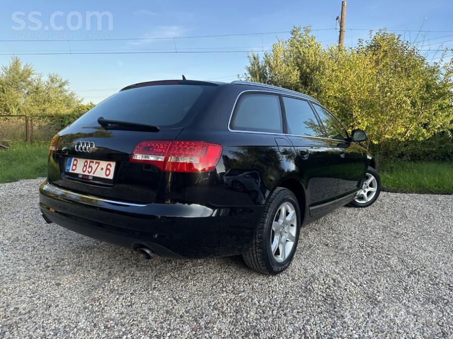 Black Audi A6 2010 in Tukums, with an engine capacity of 2.00 L and mileage of 225 thousand km for 5990 €, photo 10 on AUTOMOTO.COM.LV