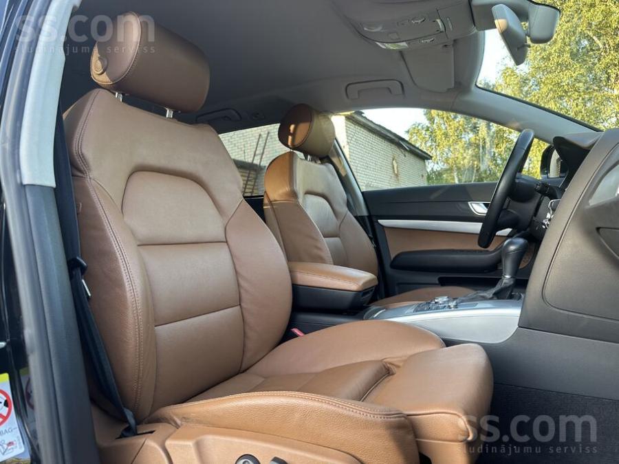 Black Audi A6 2010 in Tukums, with an engine capacity of 2.00 L and mileage of 225 thousand km for 5990 €, photo 17 on AUTOMOTO.COM.LV