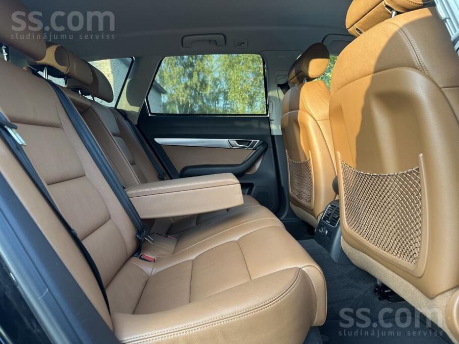 Black Audi A6 2010 in Tukums, with an engine capacity of 2.00 L and mileage of 225 thousand km for 5990 €, photo 19 on AUTOMOTO.COM.LV