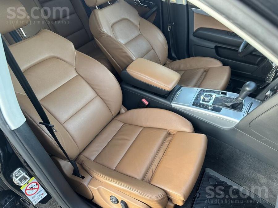 Black Audi A6 2010 in Tukums, with an engine capacity of 2.00 L and mileage of 225 thousand km for 5990 €, photo 20 on AUTOMOTO.COM.LV