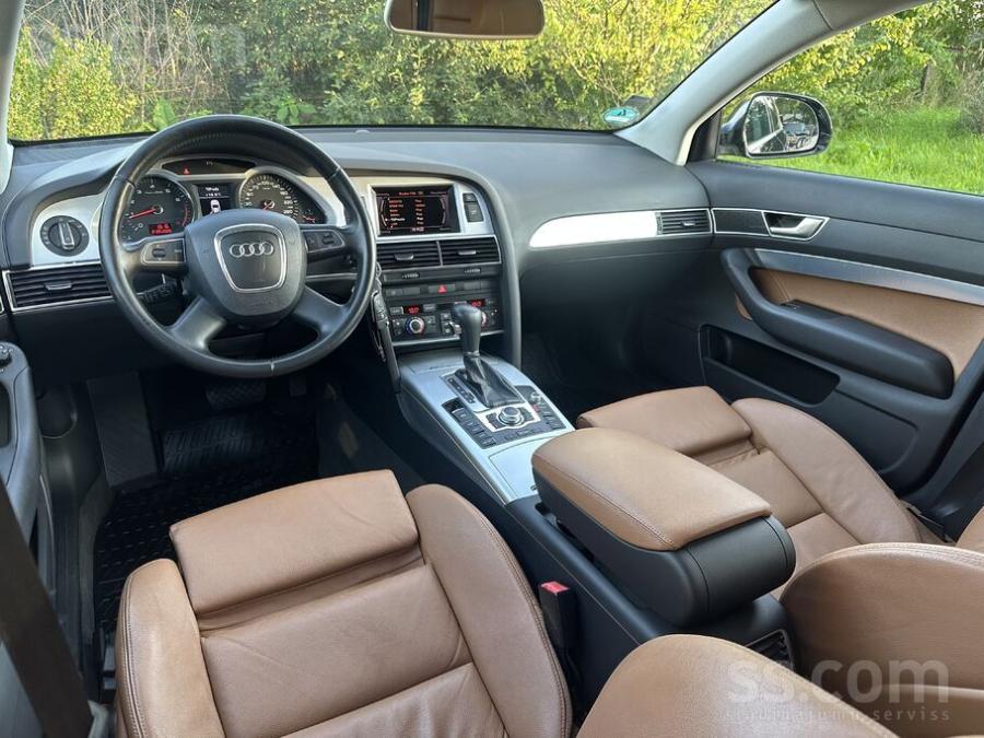 Black Audi A6 2010 in Tukums, with an engine capacity of 2.00 L and mileage of 225 thousand km for 5990 €, photo 24 on AUTOMOTO.COM.LV