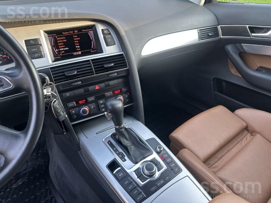 Black Audi A6 2010 in Tukums, with an engine capacity of 2.00 L and mileage of 225 thousand km for 5990 €, photo 28 on AUTOMOTO.COM.LV