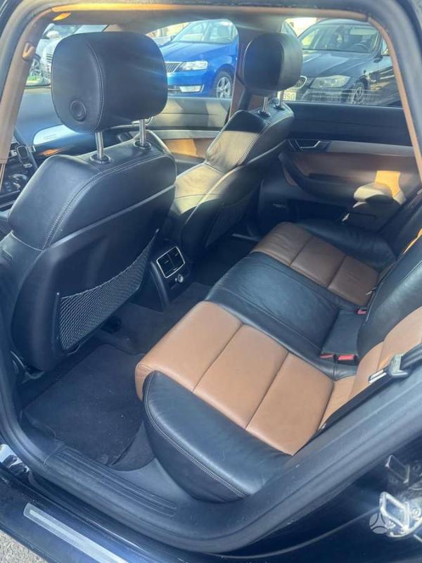 Black Audi A6 2010 in Klaipeda, with an engine capacity of 2.97 L and mileage of 296 thousand km for 6400 €, photo 9 on AUTOMOTO.COM.LV
