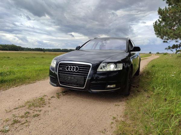 Black Audi A6 2010 in Siauliai, with an engine capacity of 2.70 L and mileage of 287 thousand km for 6000 €, photo 1 on AUTOMOTO.COM.LV