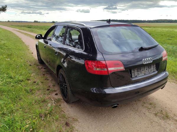 Black Audi A6 2010 in Siauliai, with an engine capacity of 2.70 L and mileage of 287 thousand km for 6000 €, photo 4 on AUTOMOTO.COM.LV