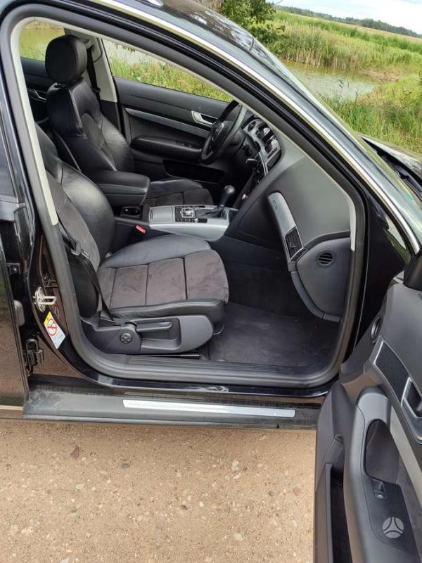 Black Audi A6 2010 in Siauliai, with an engine capacity of 2.70 L and mileage of 287 thousand km for 6000 €, photo 10 on AUTOMOTO.COM.LV