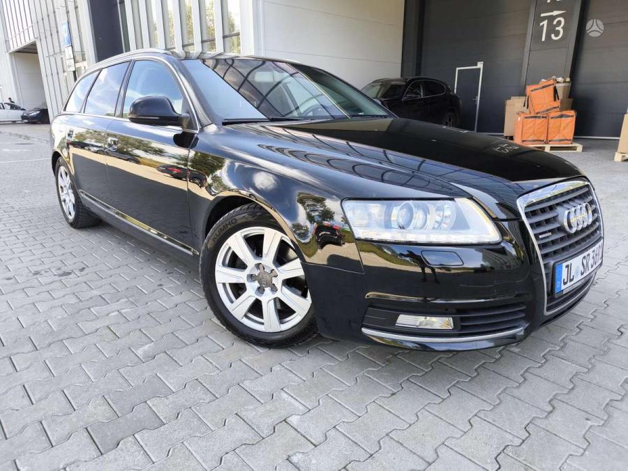 Black Audi A6 2010 in Vilnius, with an engine capacity of 2.70 L and mileage of 326 thousand km for 5600 €, photo 5 on AUTOMOTO.COM.LV
