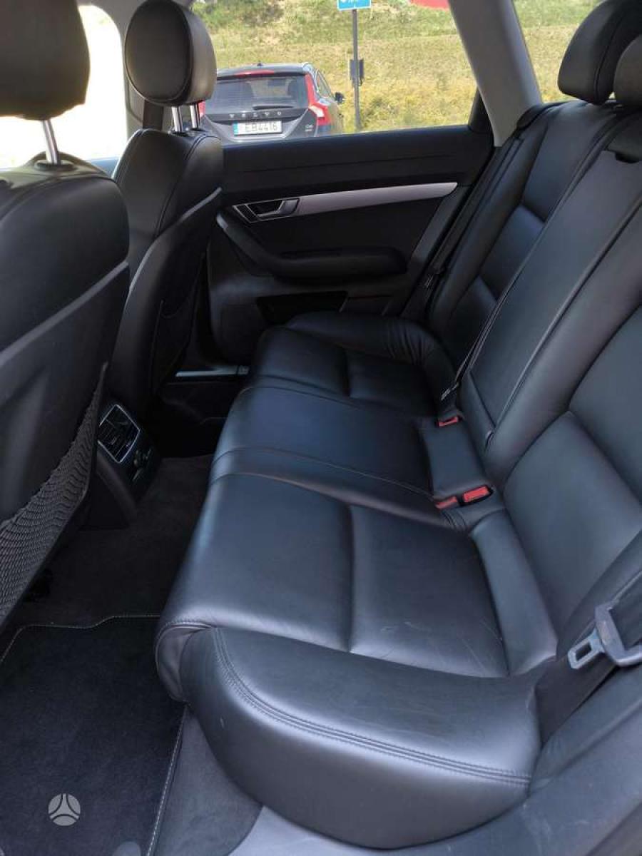 Black Audi A6 2010 in Vilnius, with an engine capacity of 2.70 L and mileage of 326 thousand km for 5600 €, photo 17 on AUTOMOTO.COM.LV