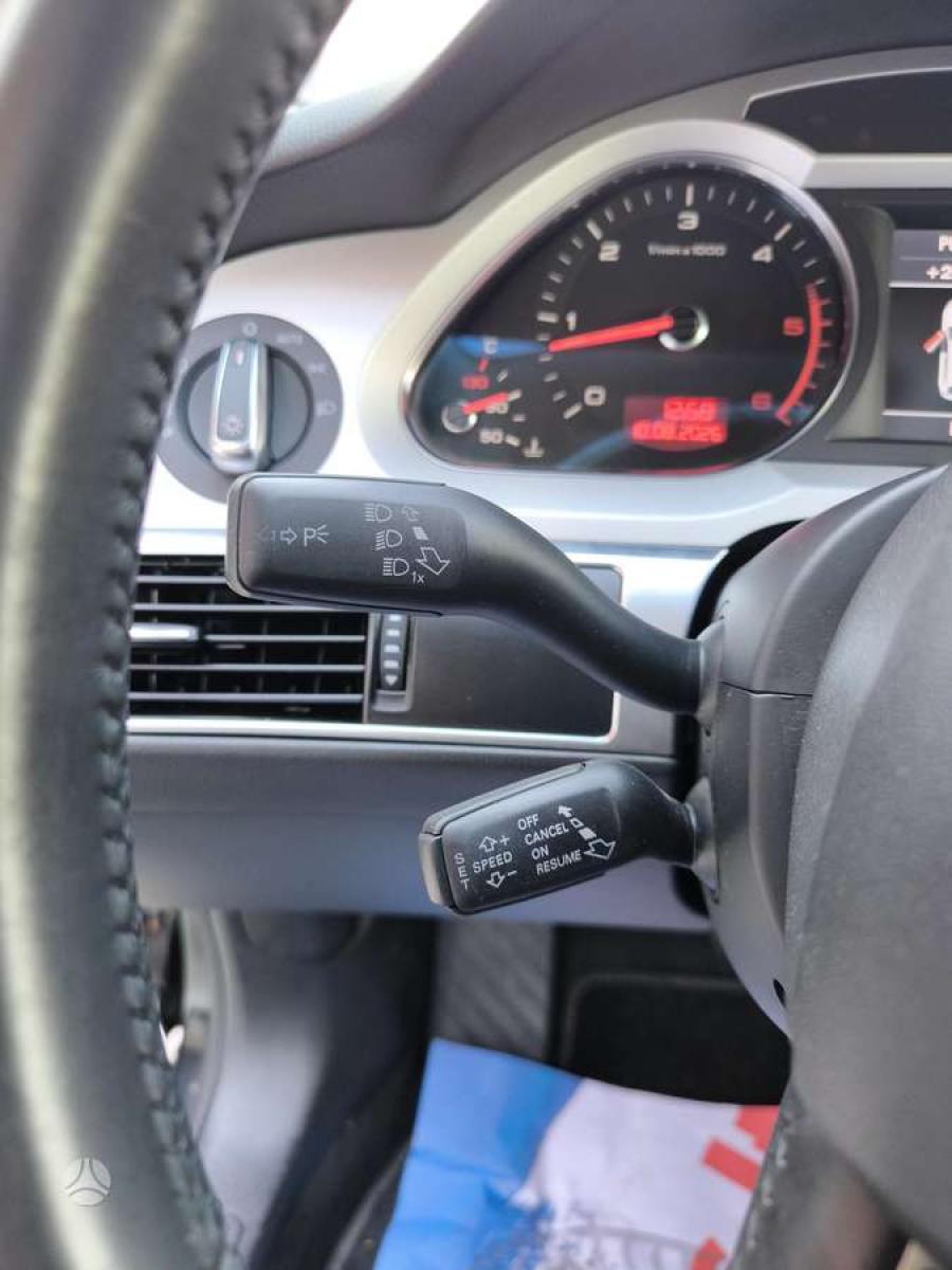 Black Audi A6 2010 in Vilnius, with an engine capacity of 2.70 L and mileage of 326 thousand km for 5600 €, photo 21 on AUTOMOTO.COM.LV