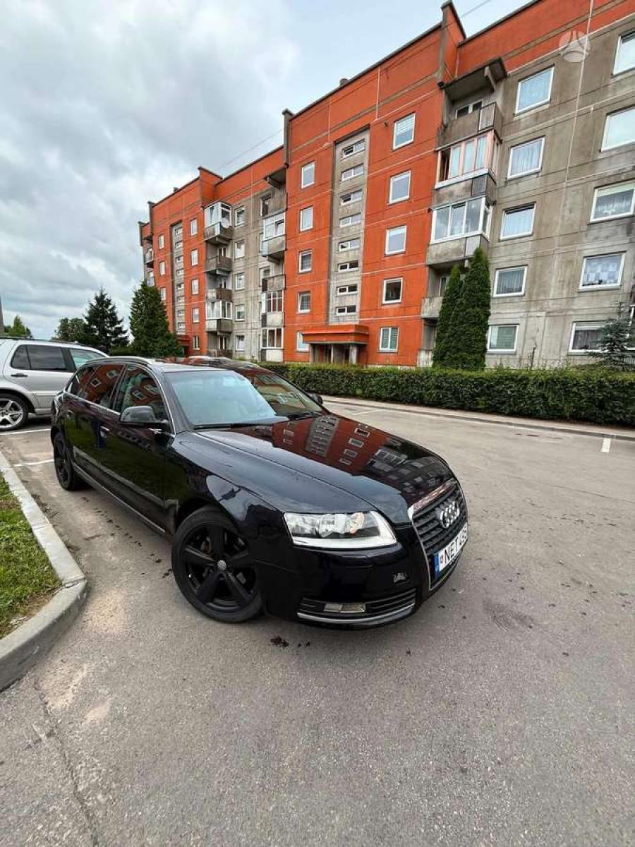 Black Audi A6 2010 in Plunge, with an engine capacity of 1.98 L and mileage of 416 thousand km for 4000 €, photo 4 on AUTOMOTO.COM.LV