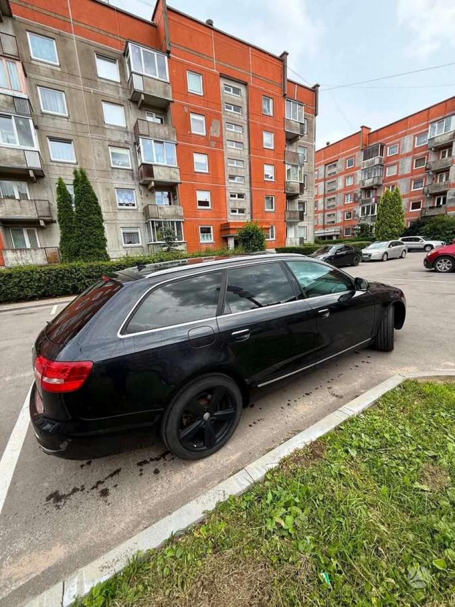 Black Audi A6 2010 in Plunge, with an engine capacity of 1.98 L and mileage of 416 thousand km for 4000 €, photo 5 on AUTOMOTO.COM.LV