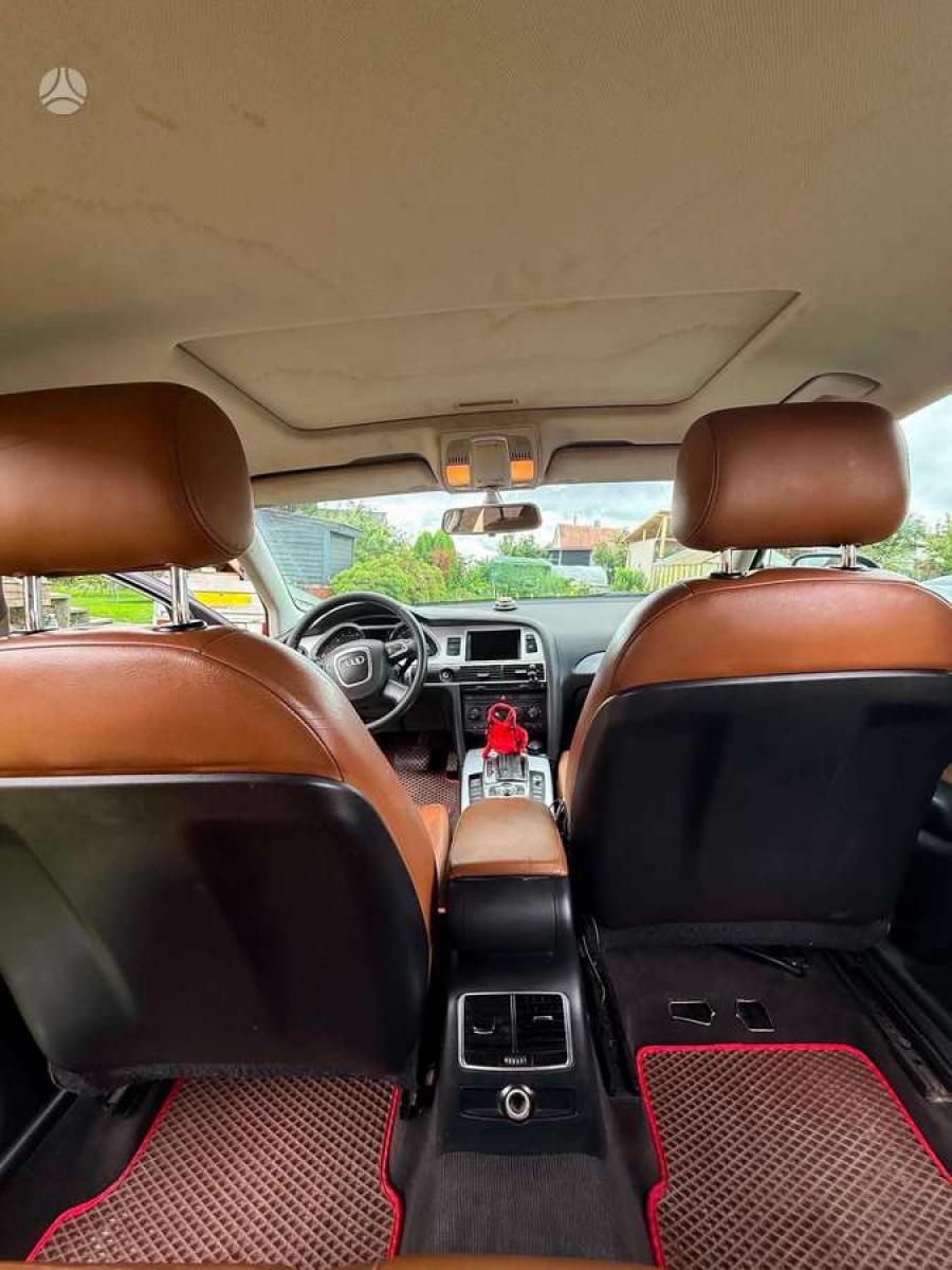 Black Audi A6 2010 in Plunge, with an engine capacity of 1.98 L and mileage of 416 thousand km for 4000 €, photo 10 on AUTOMOTO.COM.LV