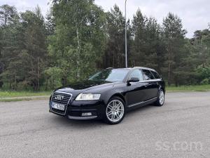 Melns Audi A6 2010 Ventspils, ar dzinēja tilpumu 2.00 L un nobraukumu 322 tūkst. km par 6300 €, foto  vietnē AUTOMOTO.COM.LV
