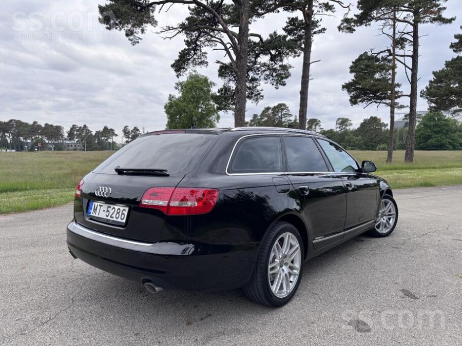 Black Audi A6 2010 in Ventspils, with an engine capacity of 2.00 L and mileage of 322 thousand km for 6300 €, photo 5 on AUTOMOTO.COM.LV