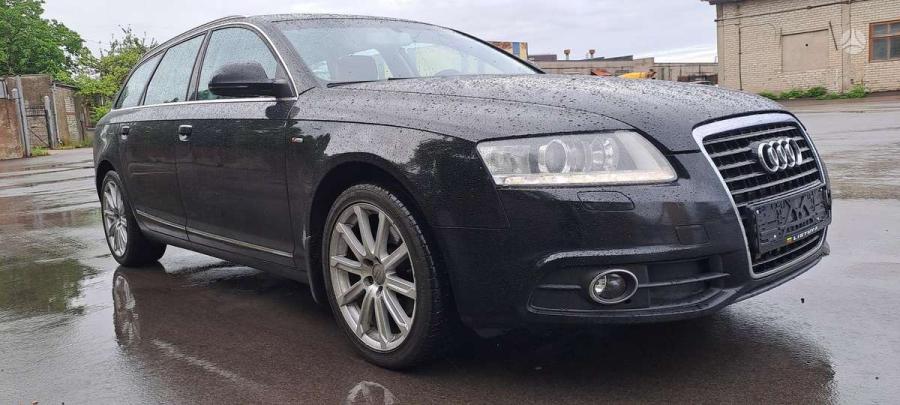 Black Audi A6 2010 in Klaipeda, with an engine capacity of 1.97 L and mileage of 340 thousand km for 4600 €, photo 3 on AUTOMOTO.COM.LV