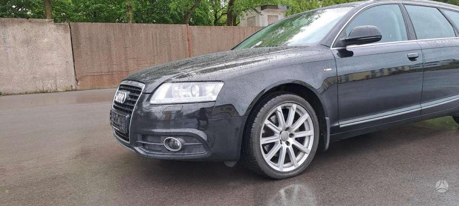 Black Audi A6 2010 in Klaipeda, with an engine capacity of 1.97 L and mileage of 340 thousand km for 4600 €, photo 5 on AUTOMOTO.COM.LV