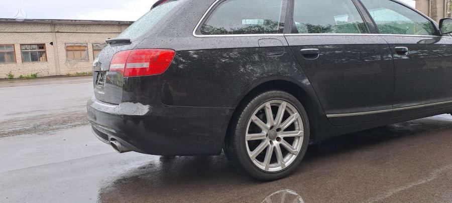 Black Audi A6 2010 in Klaipeda, with an engine capacity of 1.97 L and mileage of 340 thousand km for 4600 €, photo 6 on AUTOMOTO.COM.LV